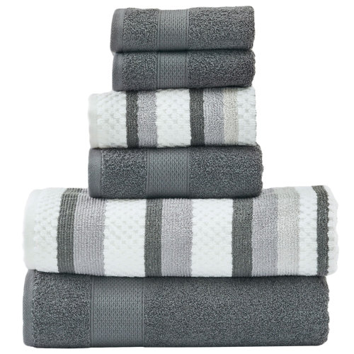 Striped Bath Towels You'll Love | Wayfair