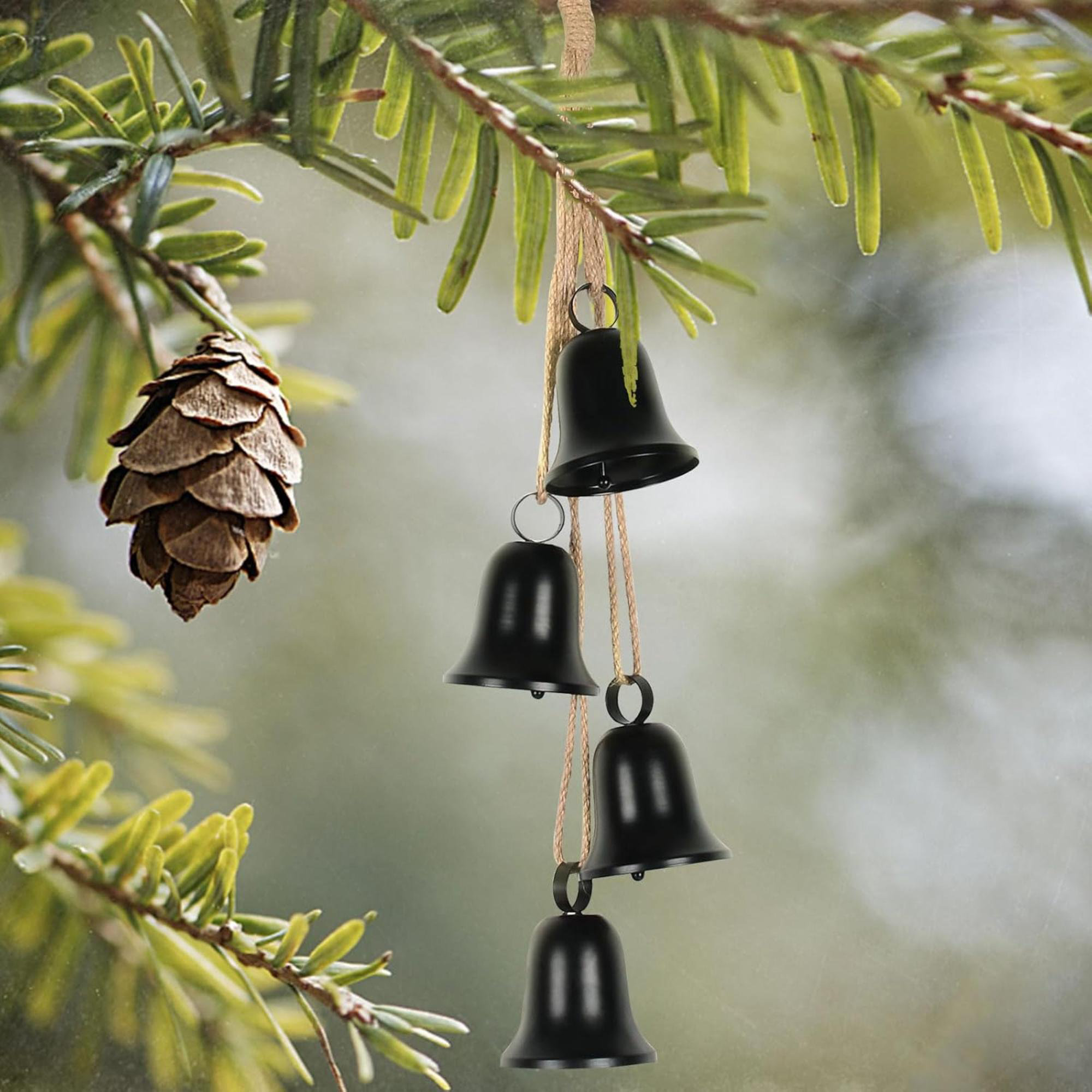 The Holiday Aisle® Christmas Bells, Metal Indoor And Outdoor Blessing ...