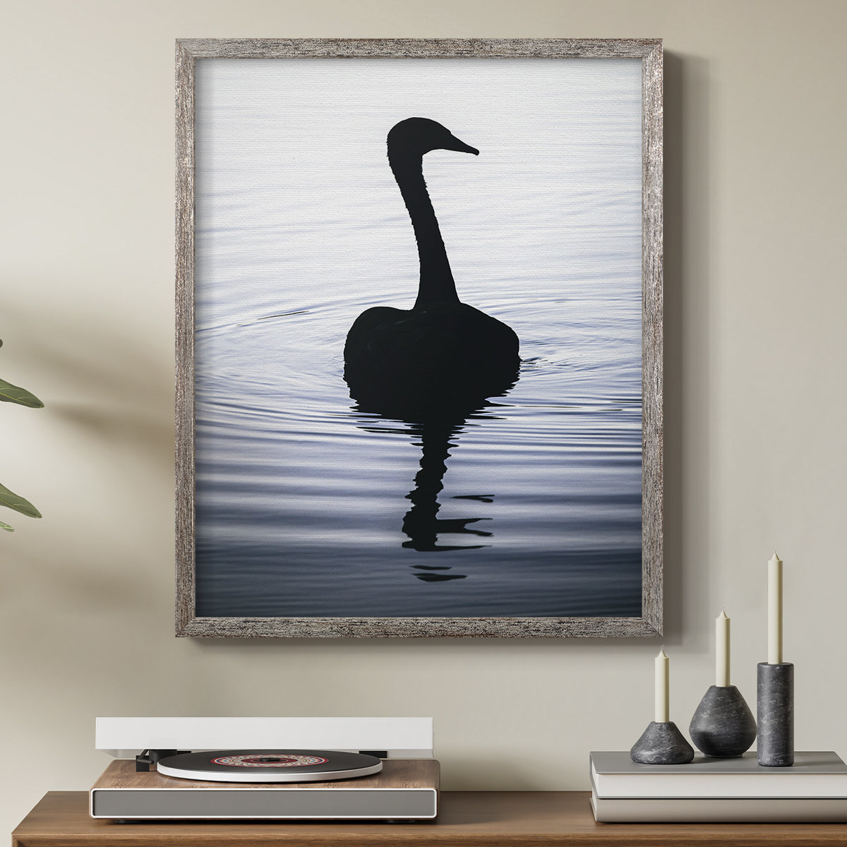 Bay Isle Home™ Afternoon Dip Framed Print - Solid Wood - Wayfair Canada