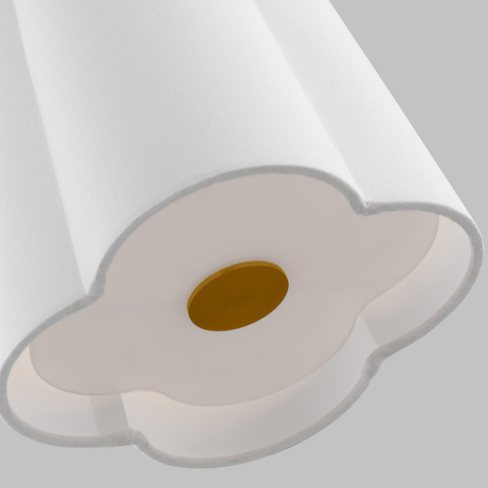 kate spade new york Bronte 1 - Light Small Hanging Shade Burnished ...