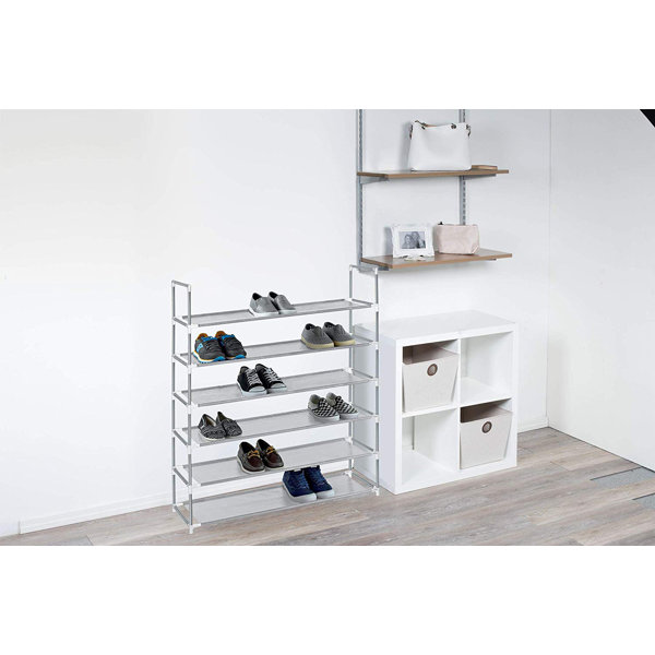 Zipcode Design™ 30 Pair Stackable Shoe Rack & Reviews | Wayfair