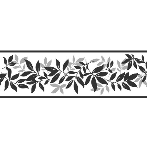 WallPops! Peel & Stick Floral Border & Reviews | Wayfair