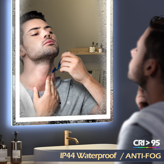 Ivy Bronx Baruyr Hand Wave Induction Sensor Illuminated Dimmable LED ...