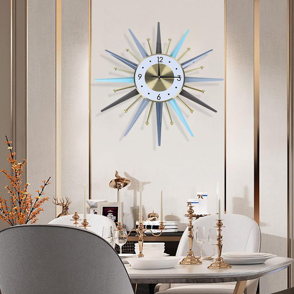Everly Quinn Large Decorative Wall Clocks Modern 23" | Wayfair