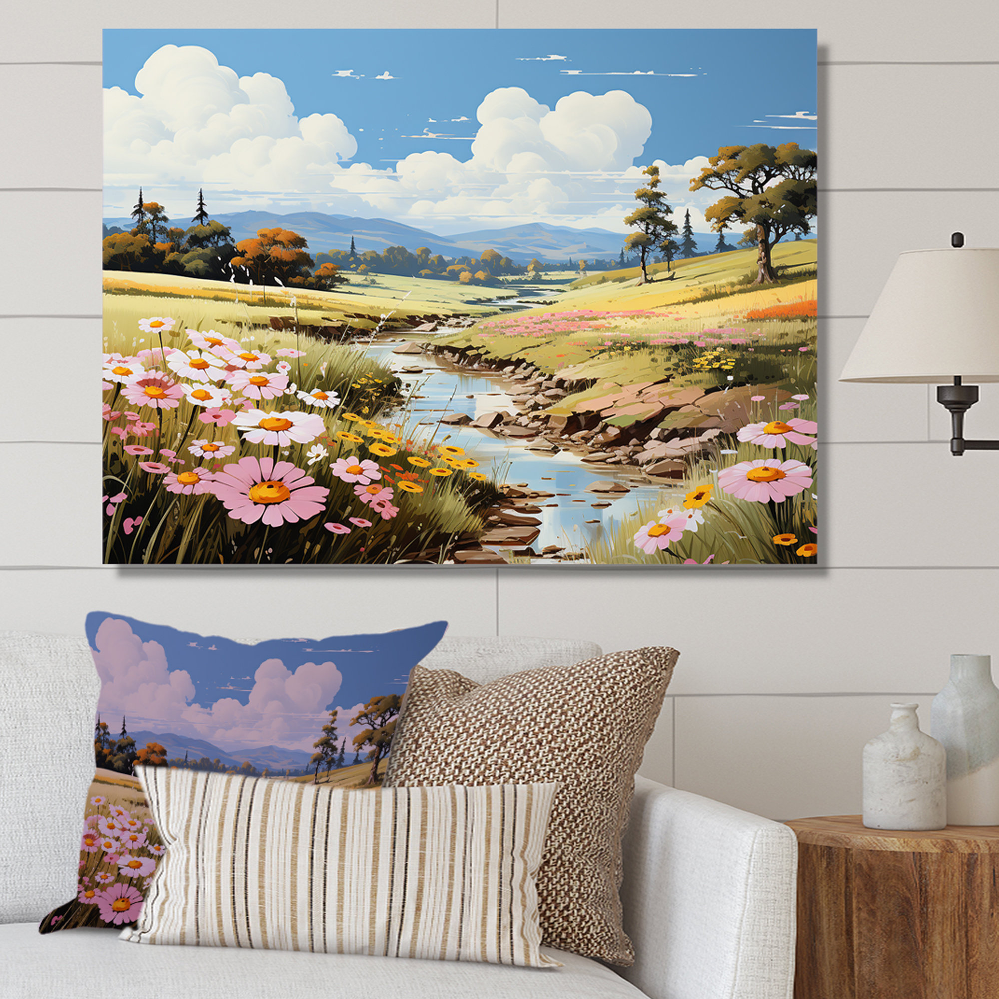 Winston Porter Ephemeral Serenity Meadow I - Meadow Canvas Prints ...