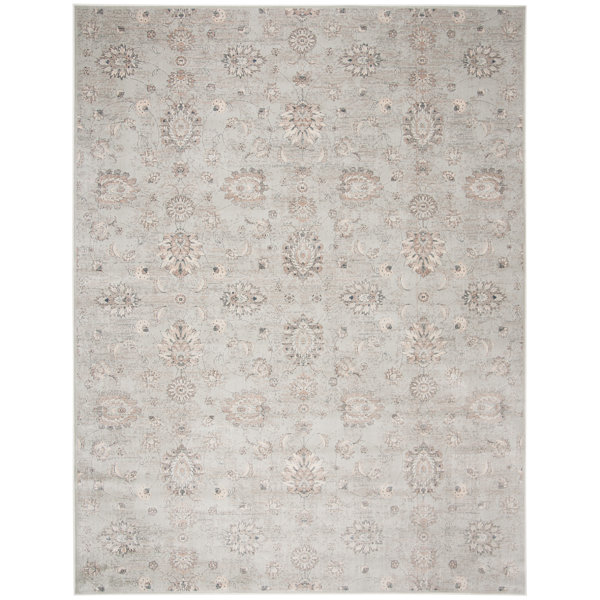 One Allium Way® Huck Floral Rug - Wayfair Canada