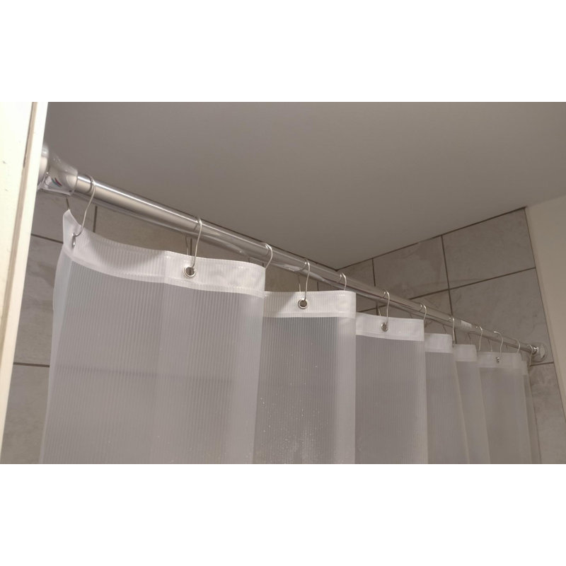 Suploo 60-90 Inch 304 Stainless Steel Non-Slip Long Tension Shower Rod ...