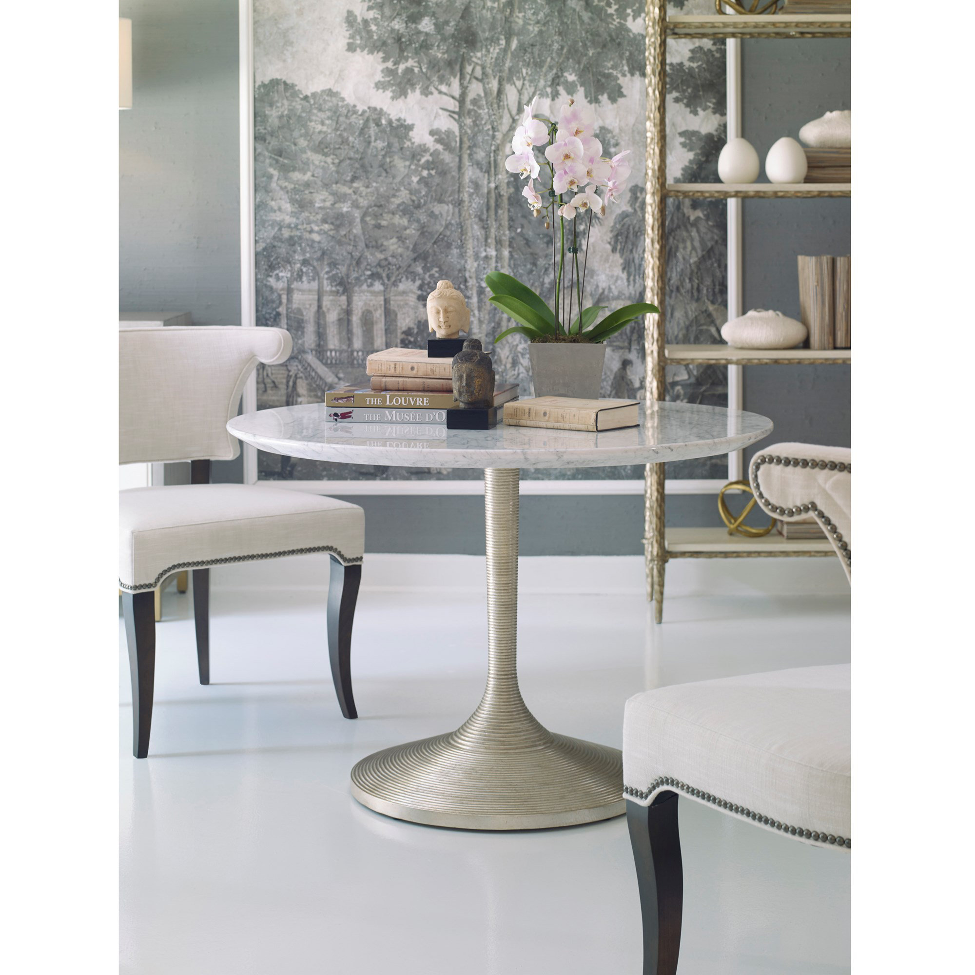 Ambella Coil 42'' Pedestal Dining Table - Wayfair Canada