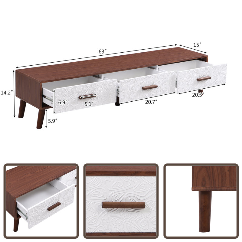 George Oliver Karrina 63'' W Storage Credenza | Wayfair