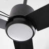Wrought Studio 42" IP65 Waterproof Outdoor Ceiling Fan with Dimmable ...