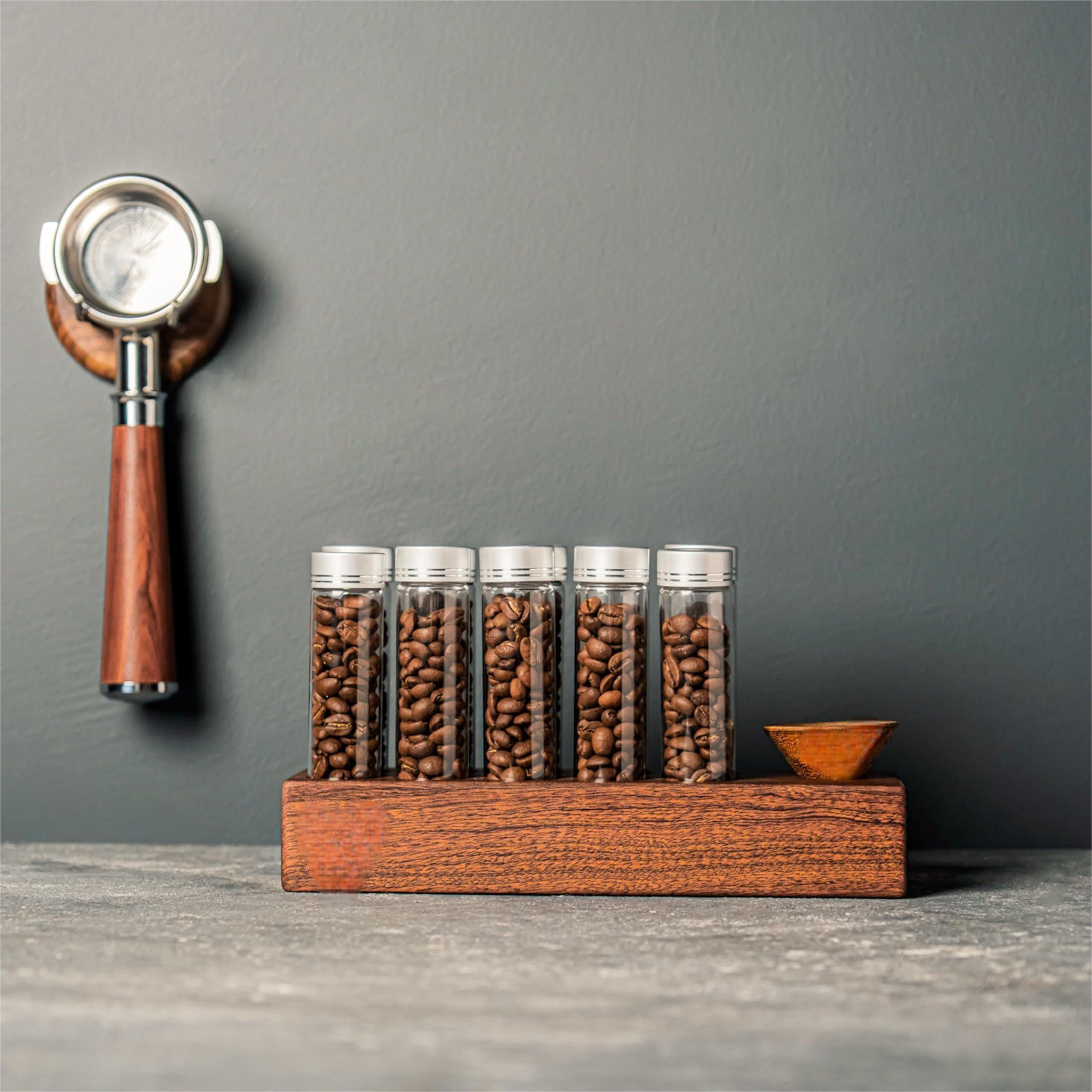 Prep & Savour Single Dose Coffee Bean Storage Tubes Coffee Bean Cellar ...