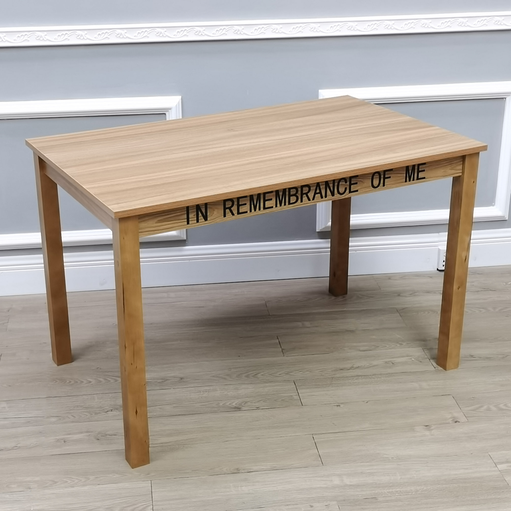 Ebern Designs Tremaine 45 X 28 X 29" Wood Church Holy Communion Table ...