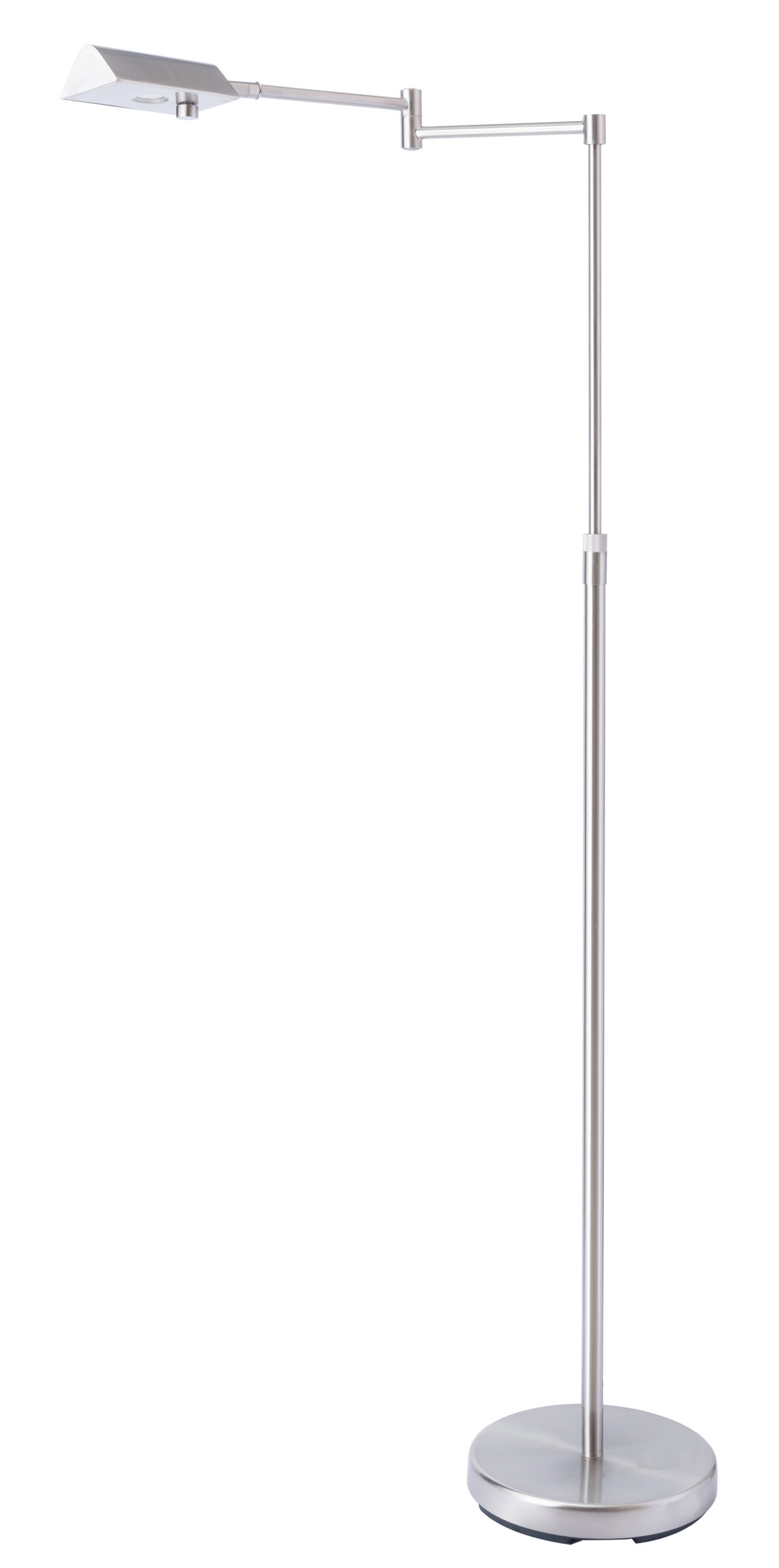 Brayden Studio® Pipkins 55" LED Swing Arm Floor Lamp & Reviews | Wayfair