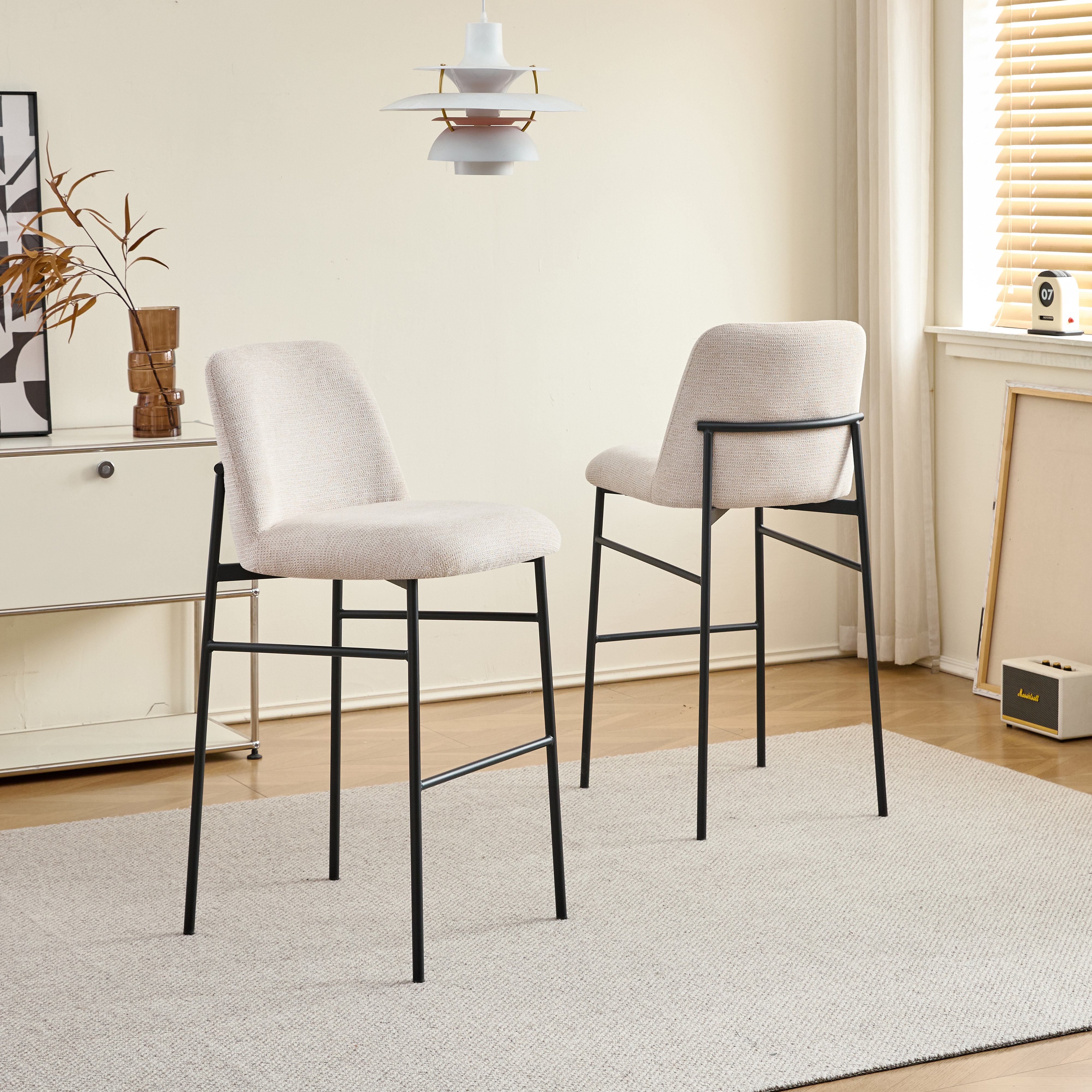Metal Bar Stools With Cushions