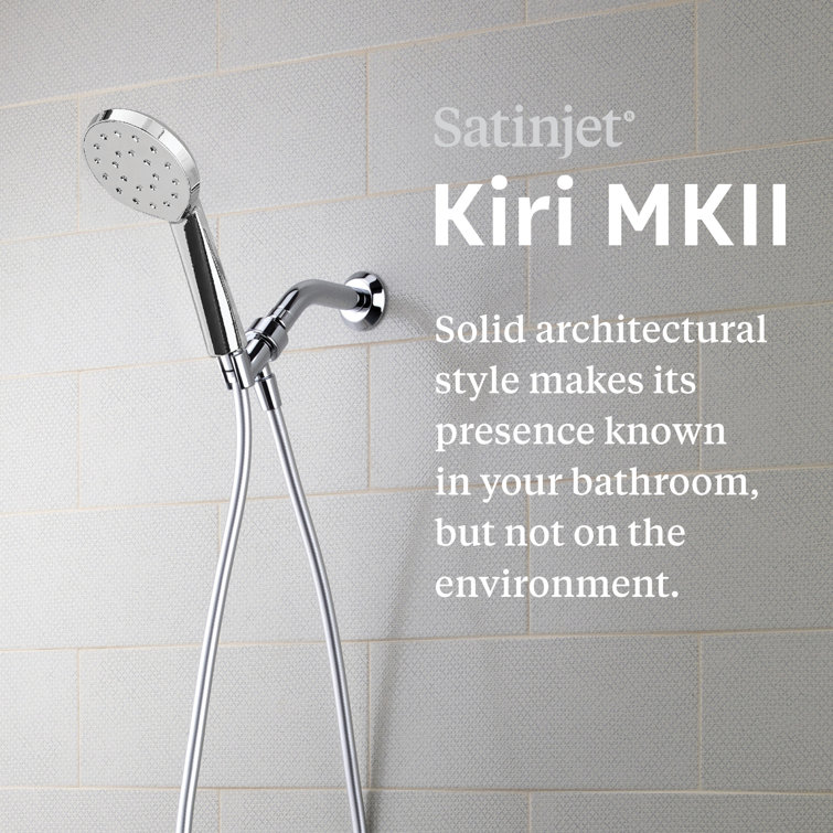 Methven Kiri 1-Spray 6 in. Single Wall Mount Handheld Shower Head in ...