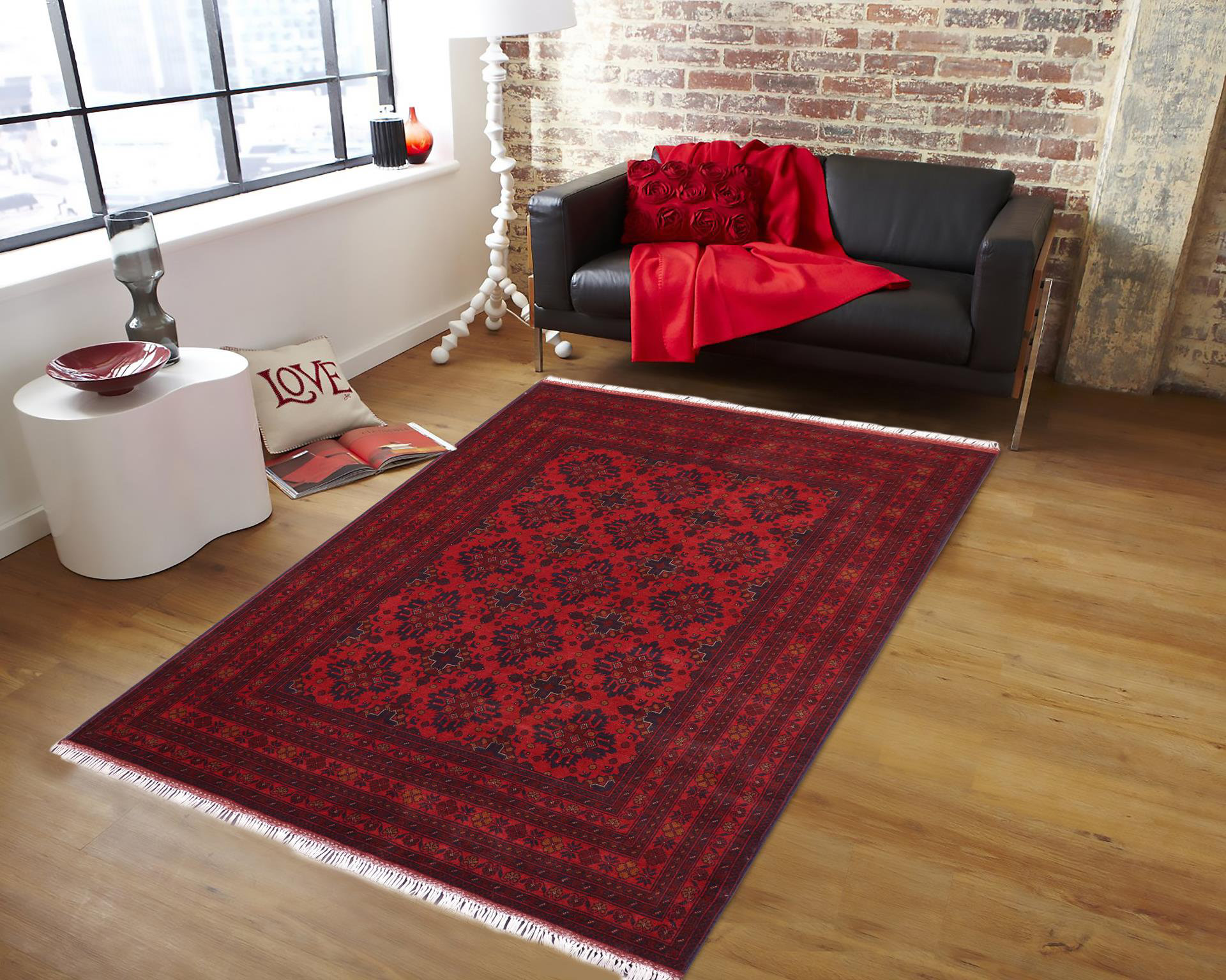 Isabelline Madonia Oriental Handmade Hand-Knotted Rectangle 5'10" x 7'8 ...