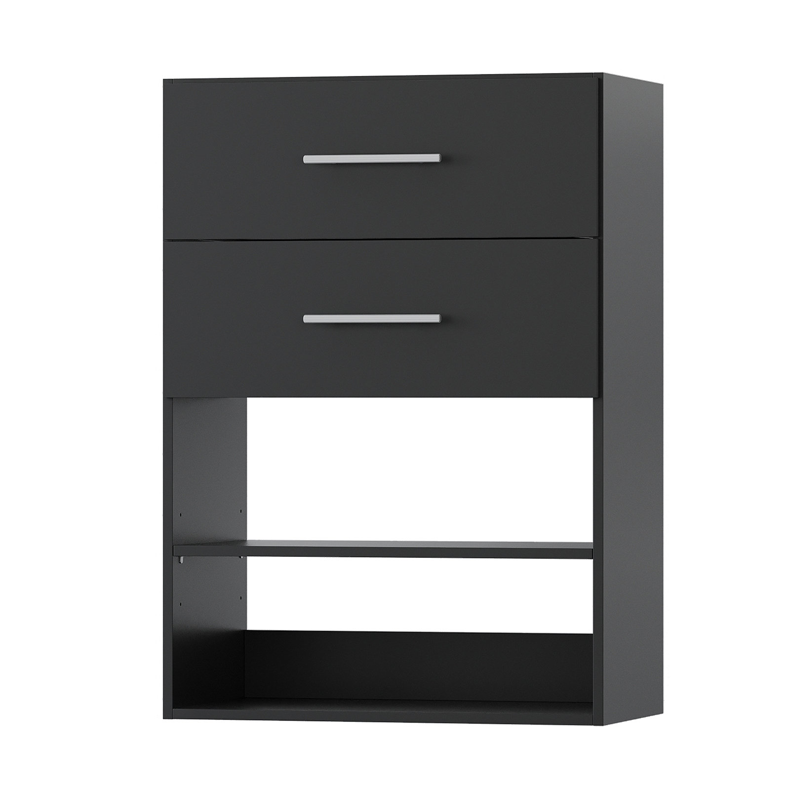 HOMEIBRO 2 Drawer Short Tower Closet Unit Closet System - Wayfair Canada
