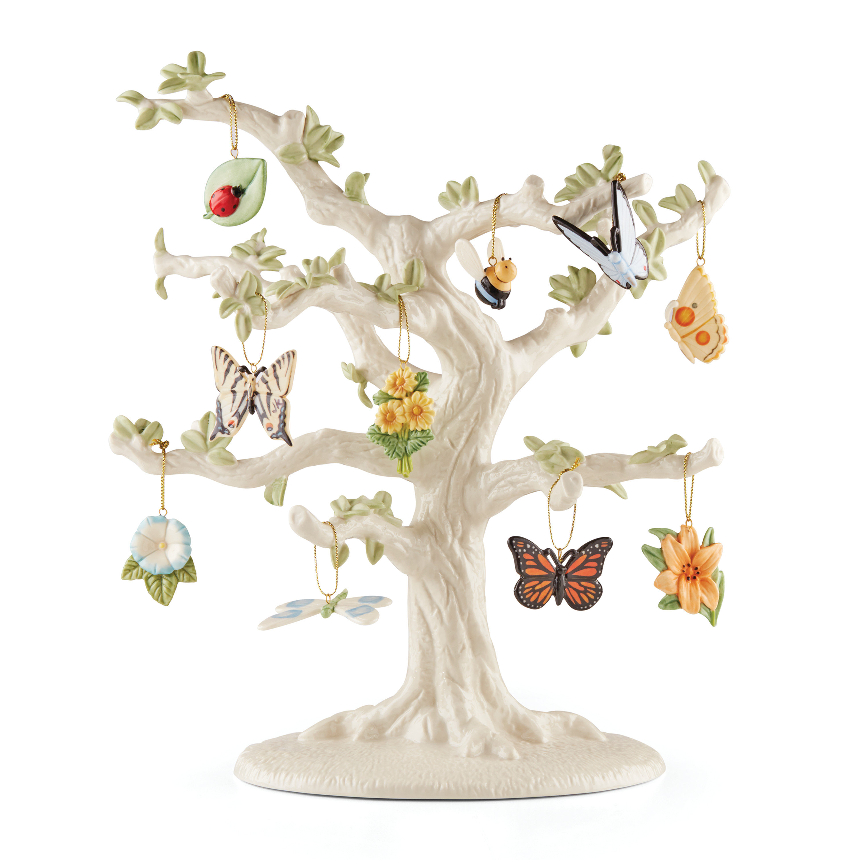 Lenox ORNAMENT TREES 10-Piece Ornaments & Tree Set | Wayfair
