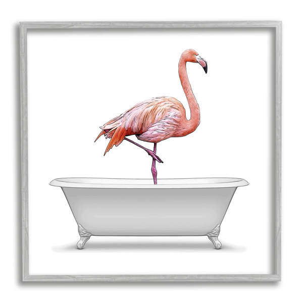 Bay Isle Home " Flamingo Standing Antique Bathroom Tub " by Annalisa ...
