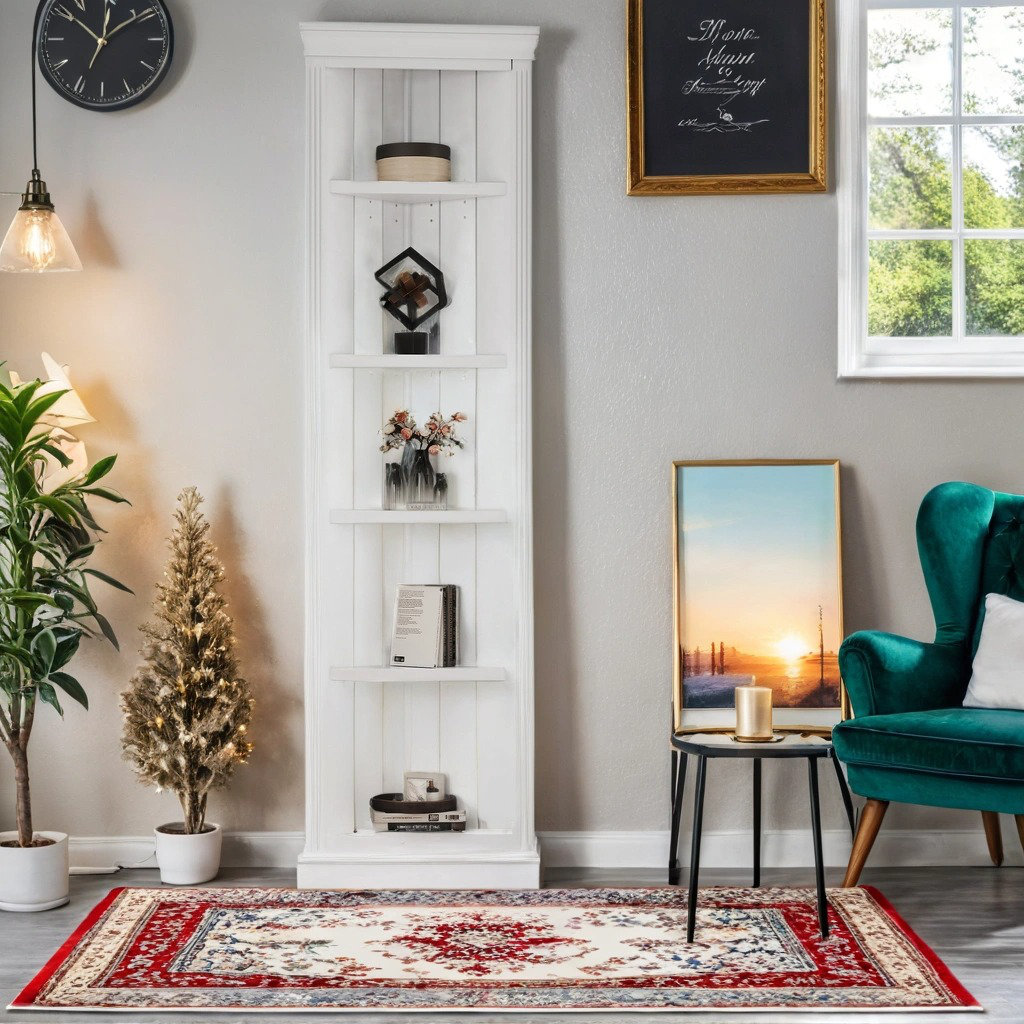 Red Barrel Studio® Freestanding Storage Unit,5-Tier Corner Shelf ...