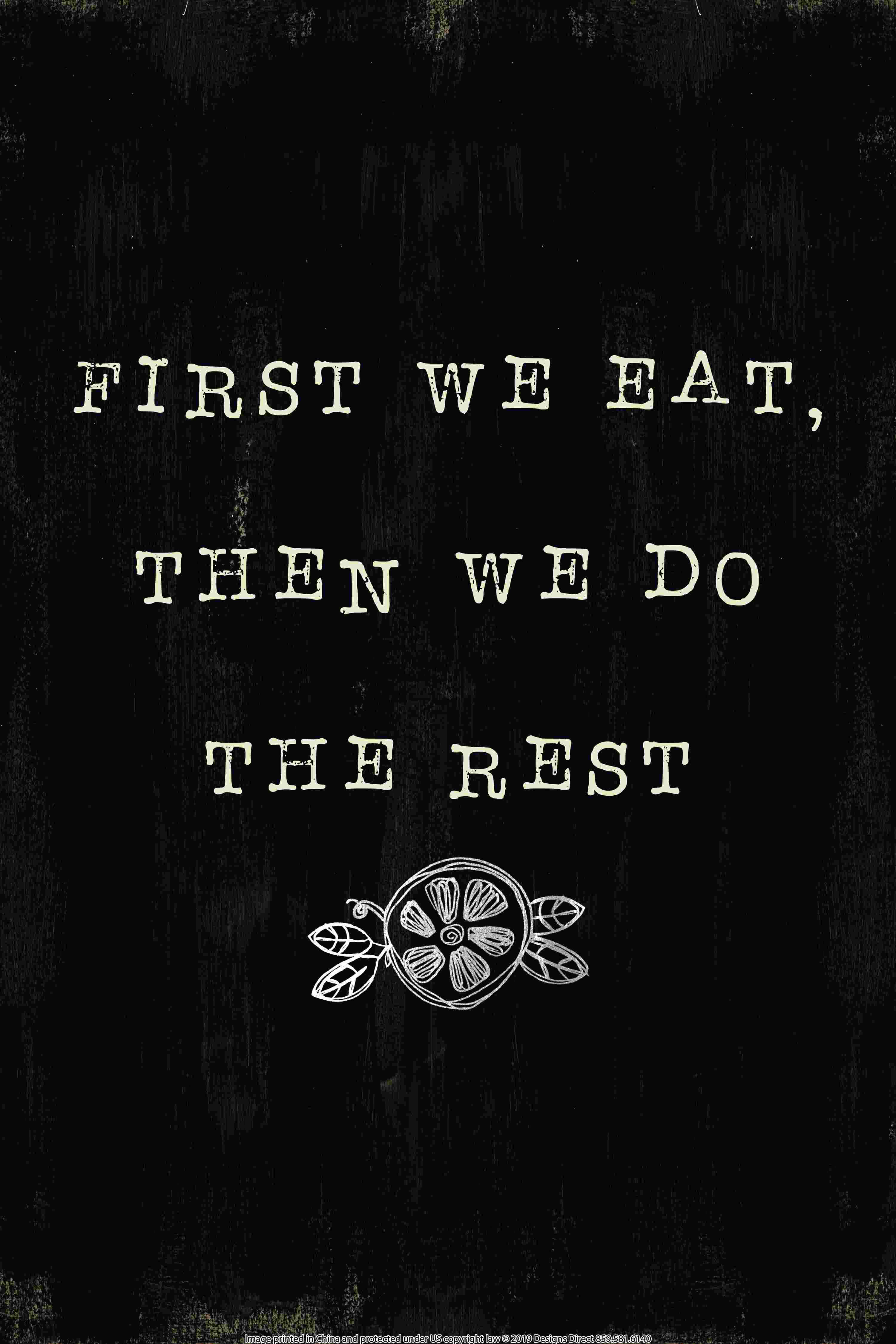 Trinx First We Eat - Wayfair Canada