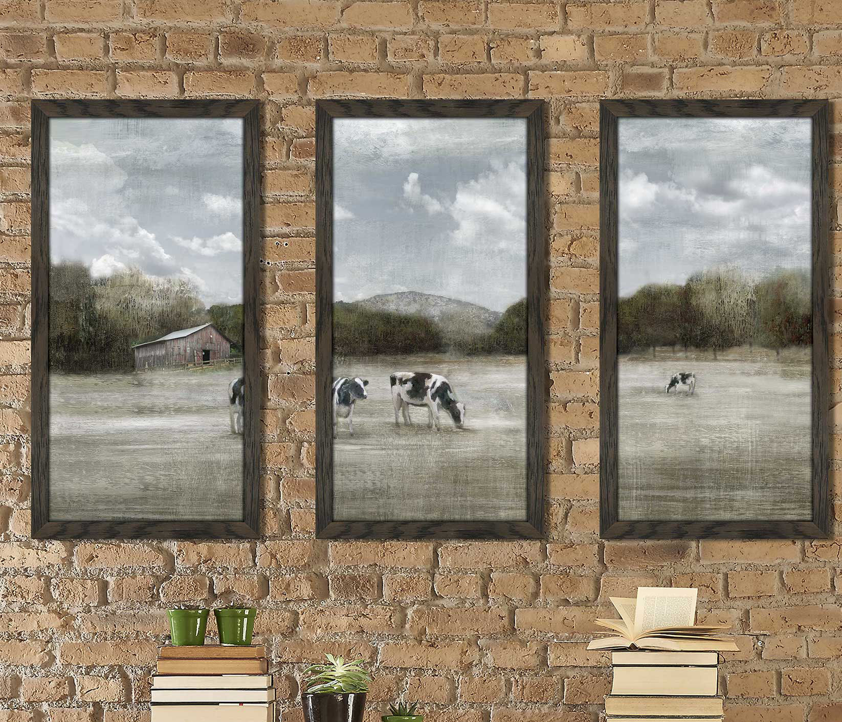 Union Rustic Country Satisfaction by Nan - Picture Frame Print Multi ...