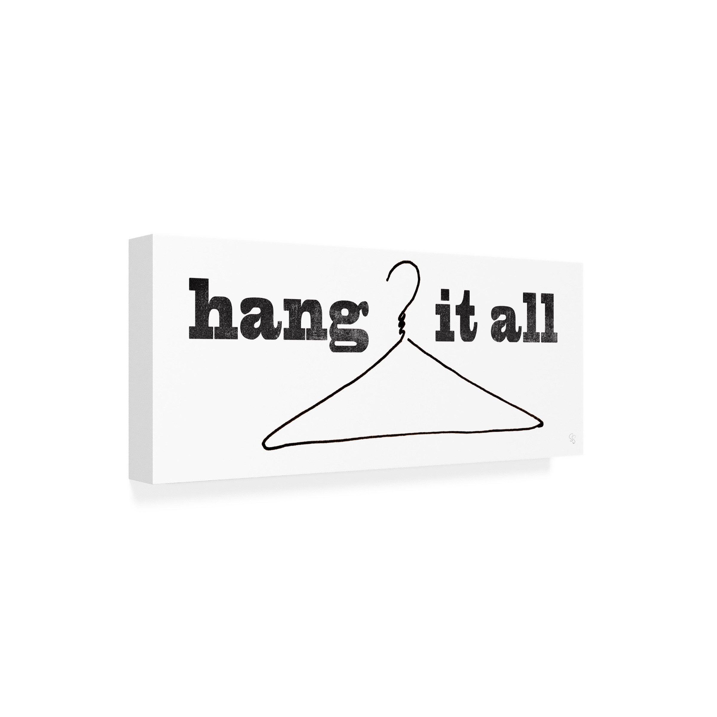 Trinx Sue Schlabach 'Hang it All' Canvas Art - Wayfair Canada