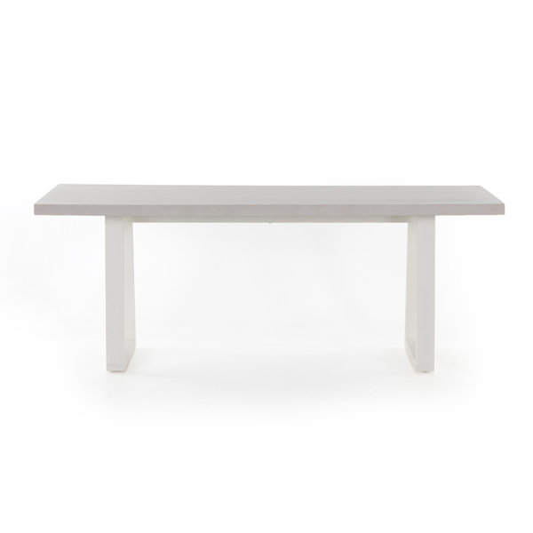 Kamdan 39.25'' Stone Outdoor Dining Table | Birch Lane