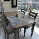 Laurel Foundry Modern Farmhouse Berger 6-Piece Rustic Solid Wood Dining ...