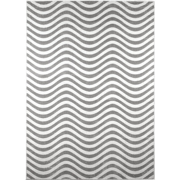 Orren Ellis Tapis intérieur / extérieur gris clair Hord - Wayfair Canada