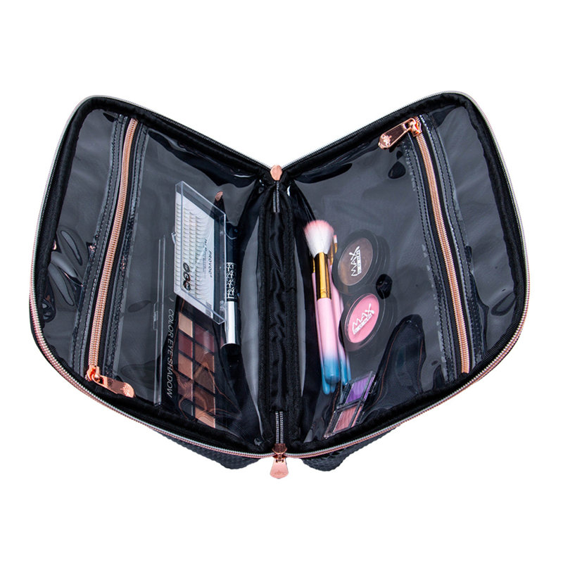 Rebrilliant Louk Raven Cosmetic Travel Bag Makeup Bag for Travel with ...