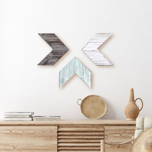 Gracie Oaks Solid Wood Abstract Wall Decor & Reviews | Wayfair