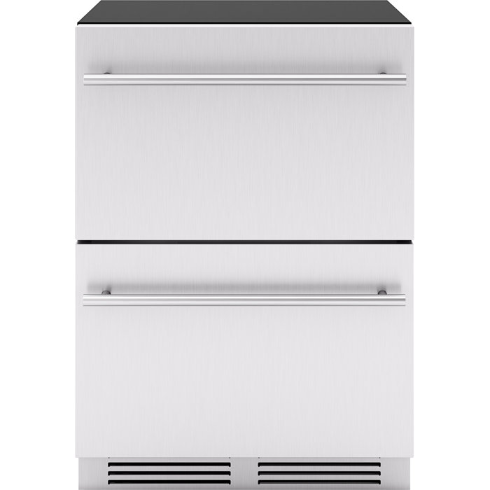 Zephyr Presrv 24" Stainless Steel Built-In Single Zone Refrigerator ...