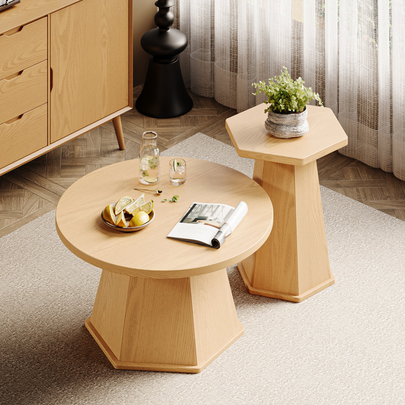 George Oliver Simple Wood Coffee Table | Wayfair