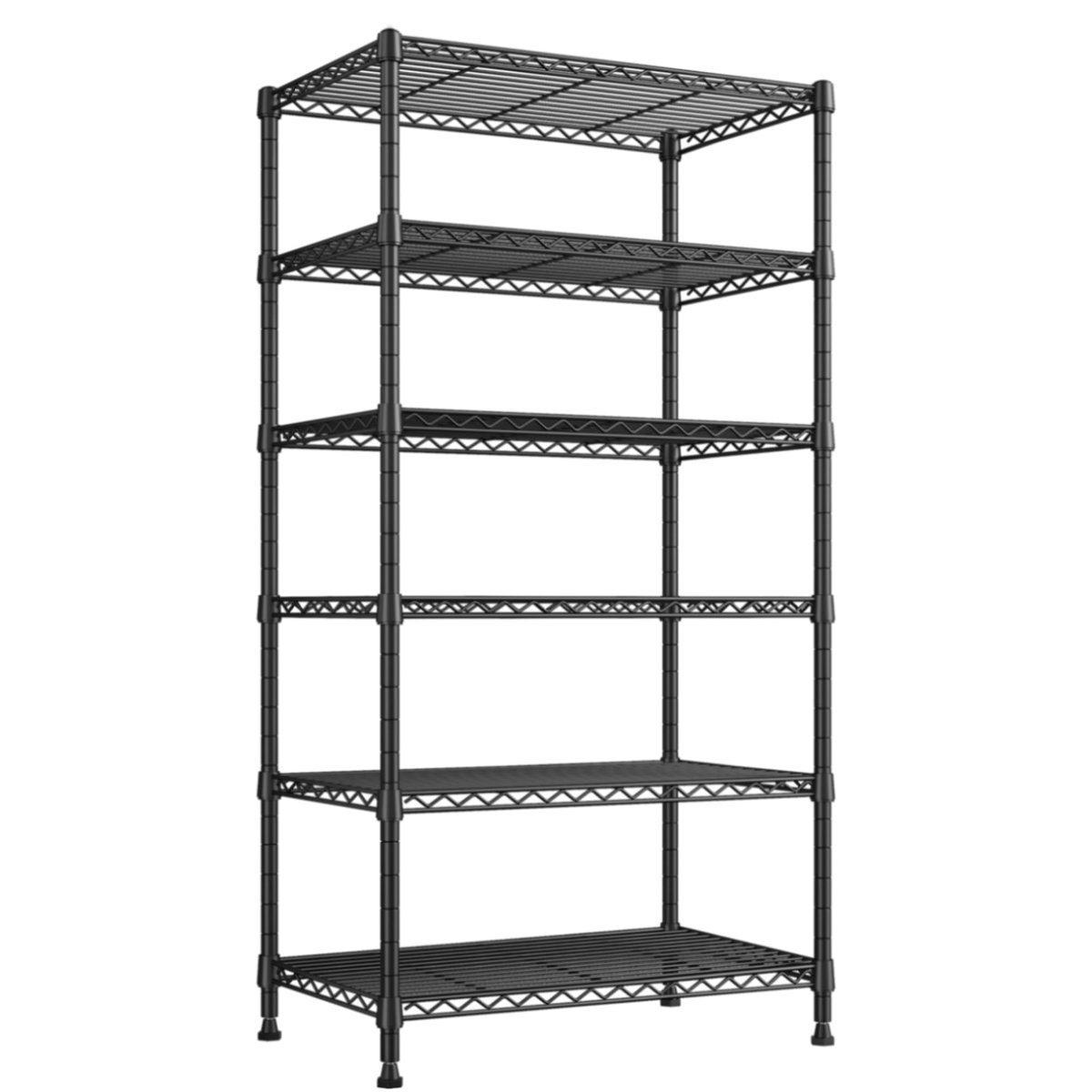 WFX Utility™ 6-Shelf Metal Shelving Unit, 70" H Adjustable Storage ...
