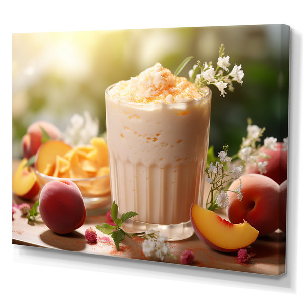 Ebern Designs Orange Bellini Bliss Peachy Pastel Cocktail - Cocktails ...