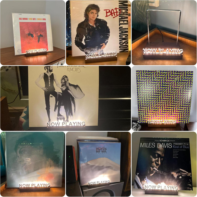 Ebern Designs Now Playing Vinyl Record Stand | Wayfair