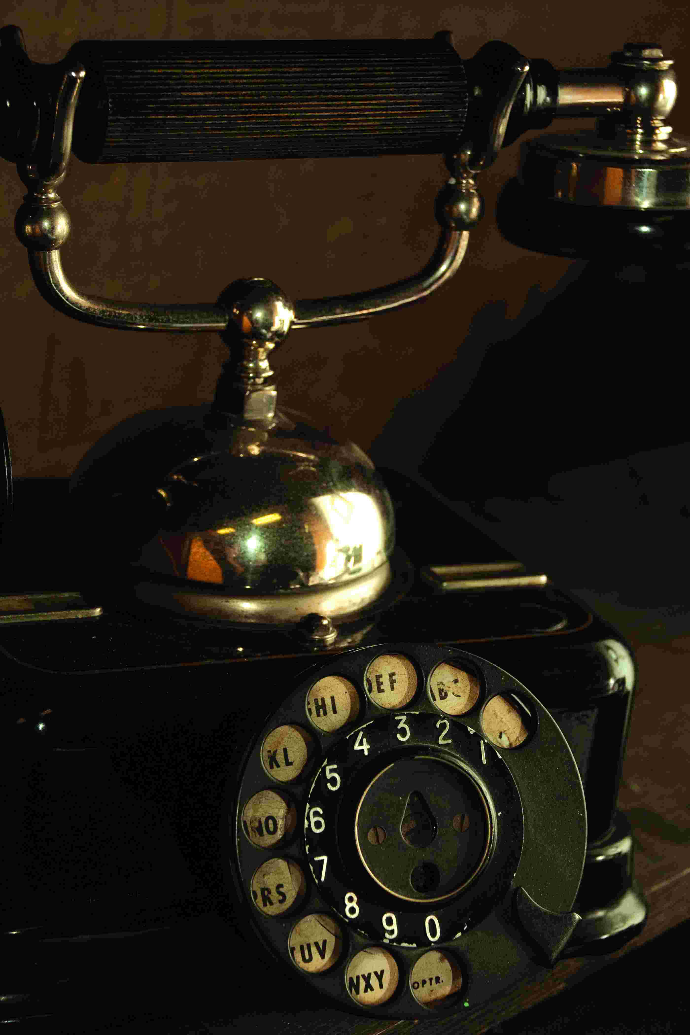 House of Hampton® Old Rotary Phone - Wrapped Canvas Photograph | Wayfair