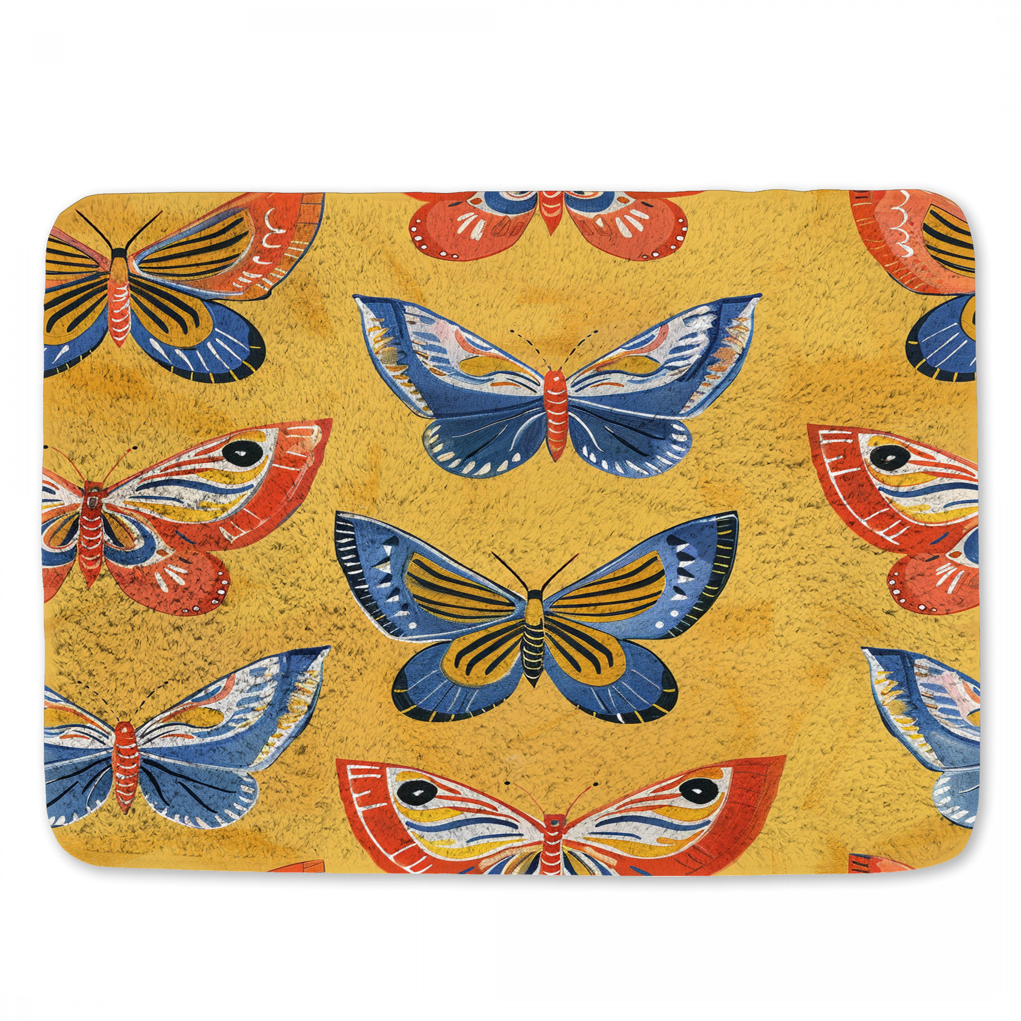 Dakota Fields Tapis de bain papillon - Wayfair Canada