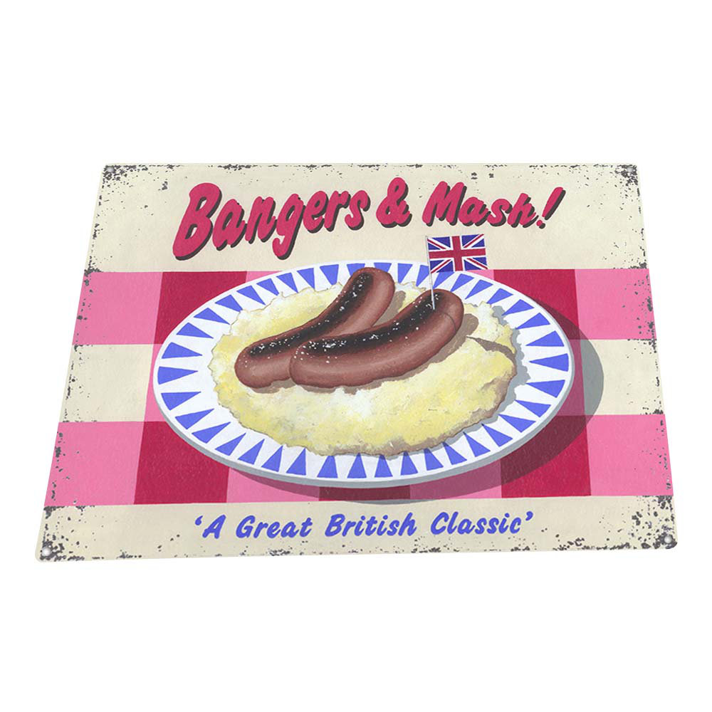 Trinx Bangers and Mash Metal Sign - Wayfair Canada