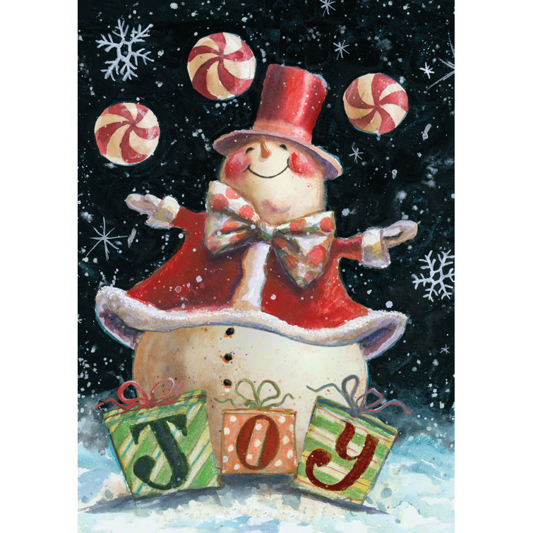 Toland Home Garden Double Sided 40'' H x 28'' W Polyester Christmas ...