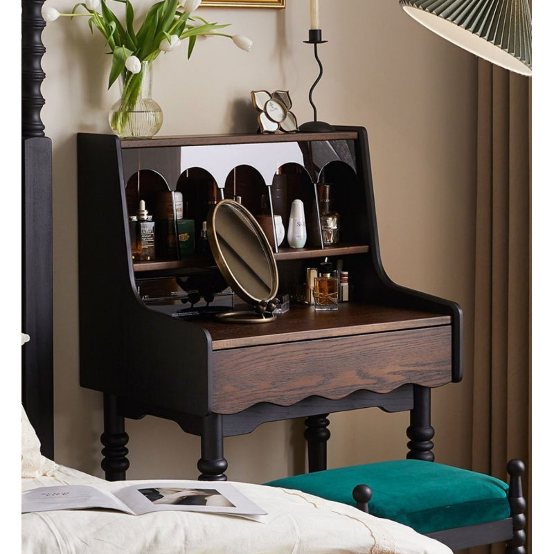 Canora Grey Modern Simple Black Small Dresser | Wayfair