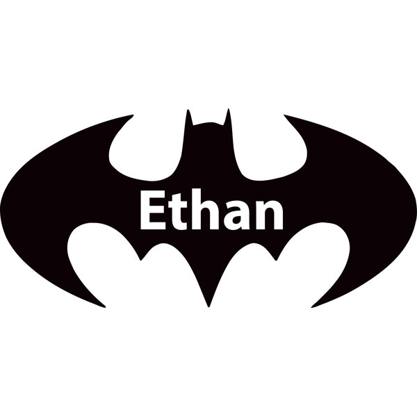 Decal House Wall Decals Personalized Name Batman Decal Vinyl Sticker ...