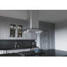 Zephyr Milano 36 in. 700 CFM Island Mount Range Hood with LED Light ...