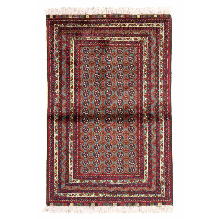 Latitude Vive Alatea Hand-Knotted Afghan Carpet | Wayfair.co.uk