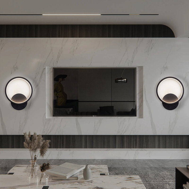 Wrought Studio™ Jesaiah Flush Mounted Sconce | Wayfair