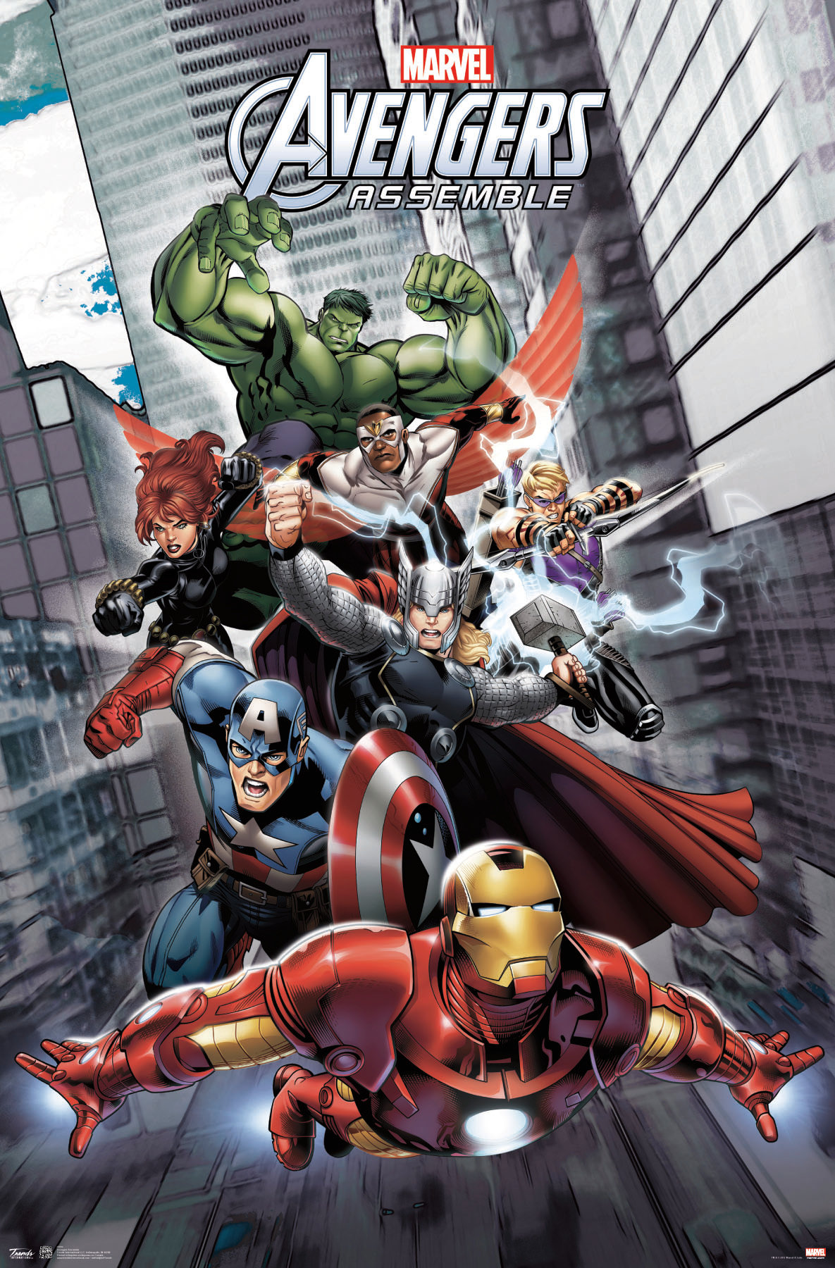 Trends International Avengers Assemble Paper Print | Wayfair