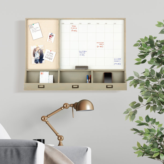 NielsenBainbridge Manufactured Wood Wall Organizer & Reviews | Wayfair
