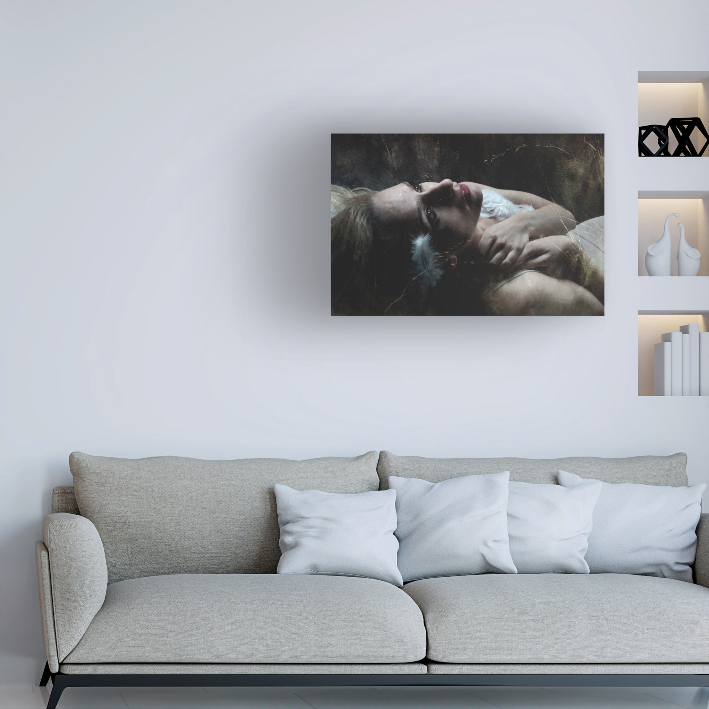 Ebern Designs Olga Mest Utter Silence Canvas Art | Wayfair
