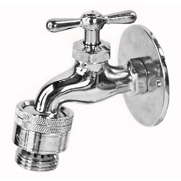 Outdoor Shower Company Metal Wall Mounted Hose Bibb | Perigold